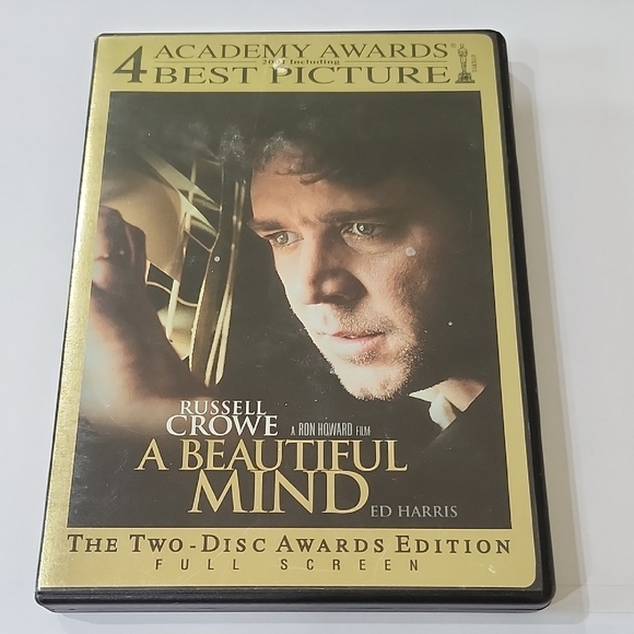 Media | A Beautiful Mind Dvd Full Screen Edition | Poshmark